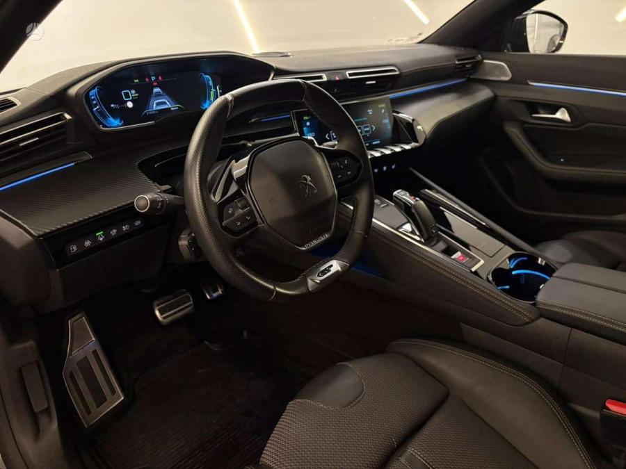 Black Peugeot 508 2022 in Marijampole, with an engine capacity of 1.60 L and mileage of 212 thousand km for 13850 €, photo 3 on AUTOMOTO.COM.LV