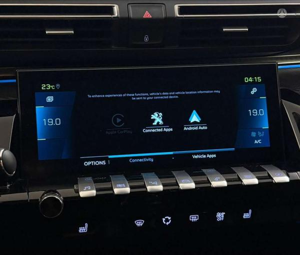 Black Peugeot 508 2022 in Marijampole, with an engine capacity of 1.60 L and mileage of 212 thousand km for 13850 €, photo 8 on AUTOMOTO.COM.LV