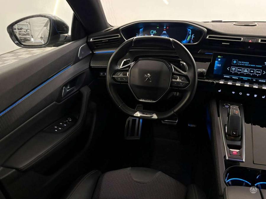 Black Peugeot 508 2022 in Marijampole, with an engine capacity of 1.60 L and mileage of 212 thousand km for 13850 €, photo 21 on AUTOMOTO.COM.LV