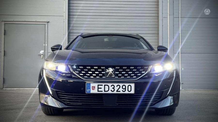 Melns Peugeot 508 2023 Kauņa, ar dzinēja tilpumu 1.60 L un nobraukumu 2 tūkst. km par 26999 €, foto 5 vietnē AUTOMOTO.COM.LV
