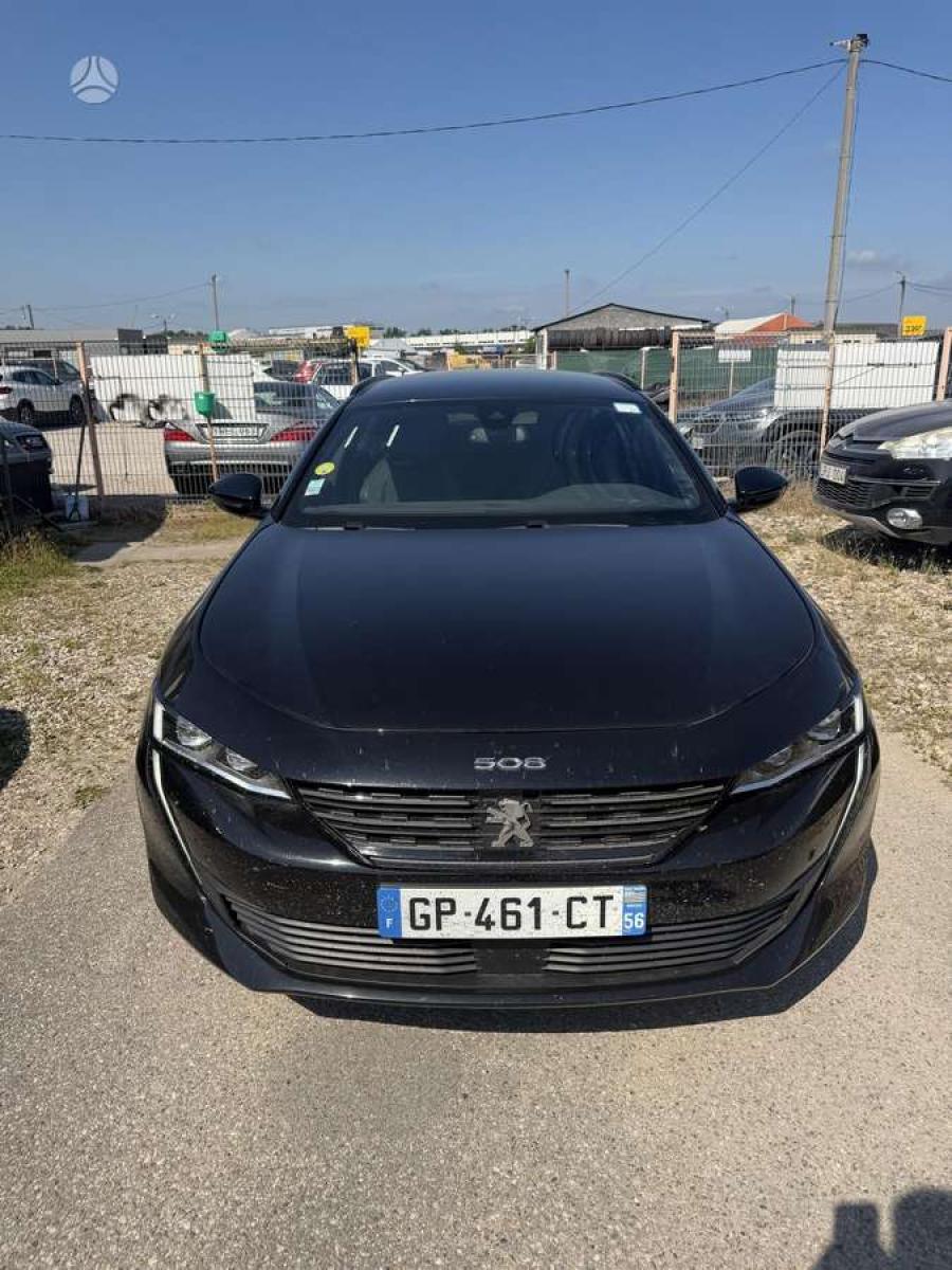 Melns Peugeot 508 2023 Viļņa, ar dzinēja tilpumu 1.50 L un nobraukumu 150 tūkst. km par 13333 €, foto 3 vietnē AUTOMOTO.COM.LV