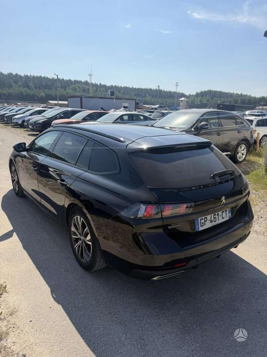 Melns Peugeot 508 2023 Viļņa, ar dzinēja tilpumu 1.50 L un nobraukumu 150 tūkst. km par 13333 €, foto 7 vietnē AUTOMOTO.COM.LV