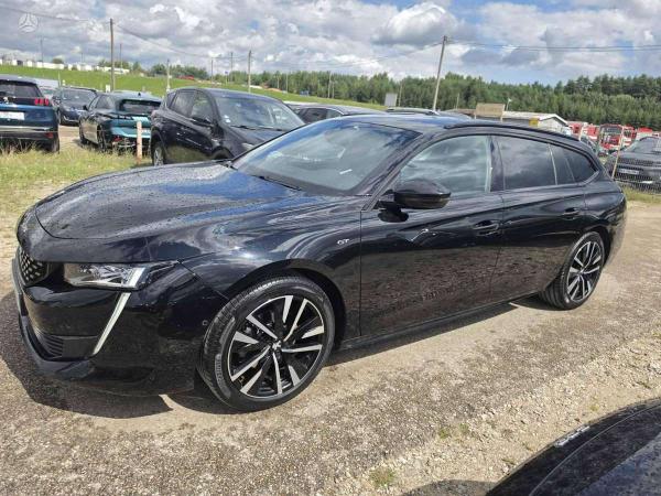 Black Peugeot 508 2023 in Vilnius, with an engine capacity of 1.50 L and mileage of 127 thousand km for 14883 €, photo 3 on AUTOMOTO.COM.LV