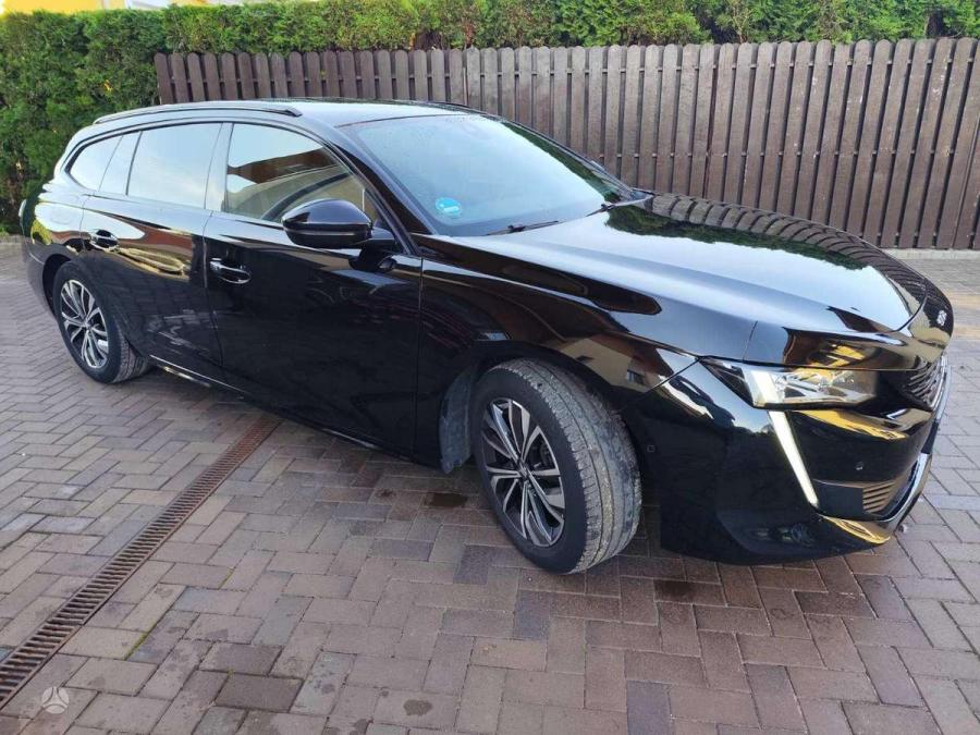 Black Peugeot 508 2023 in Kalvarija, with an engine capacity of 1.50 L and mileage of 159 thousand km for 14460 €, photo 3 on AUTOMOTO.COM.LV
