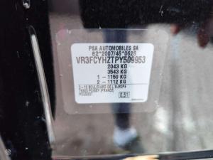 Black Peugeot 508 2023 in Kalvarija, with an engine capacity of 1.50 L and mileage of 159 thousand km for 14460 €, photo 18 on AUTOMOTO.COM.LV