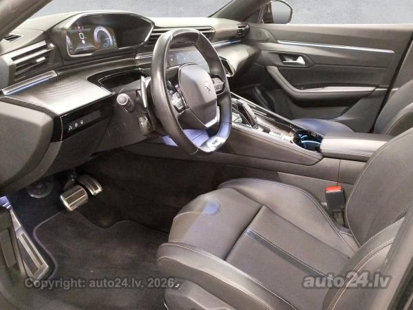 Black Peugeot 508 2023 in Tallinn, with an engine capacity of 1.50 L and mileage of 52 thousand km for 23990 €, photo 4 on AUTOMOTO.COM.LV