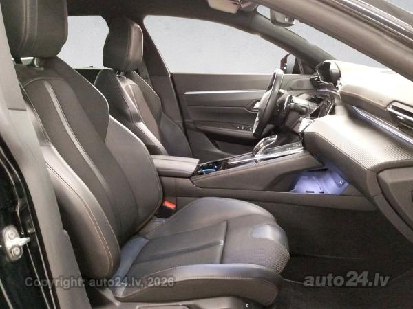 Black Peugeot 508 2023 in Tallinn, with an engine capacity of 1.50 L and mileage of 52 thousand km for 23990 €, photo 7 on AUTOMOTO.COM.LV
