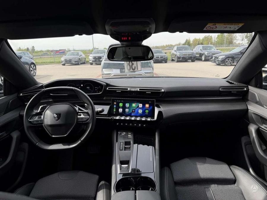Черный Пежо 508 2024 в Шяуляй, объемом двигателя 1.50 л и пробегом 142 тыс. км за 19990 €, фото 16 на AUTOMOTO.COM.LV