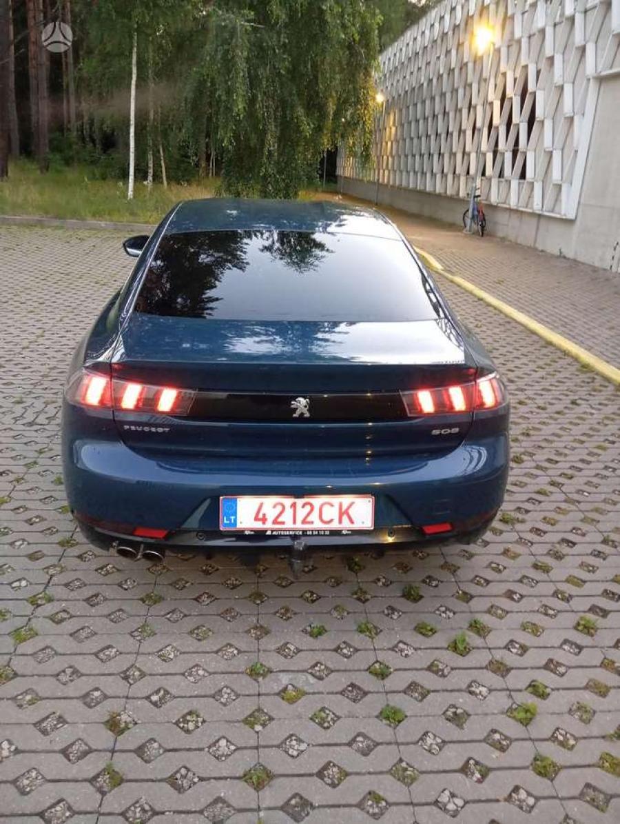 Zils Peugeot 508 2018 Viļņa, ar dzinēja tilpumu 1.50 L un nobraukumu 200 tūkst. km par 10699 €, foto 13 vietnē AUTOMOTO.COM.LV