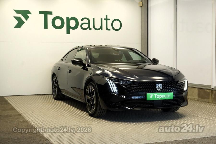 Blue Peugeot 508 2024 in Tallinn, with an engine capacity of 1.50 L and mileage of 25 thousand km for 24800 €, photo 1 on AUTOMOTO.COM.LV