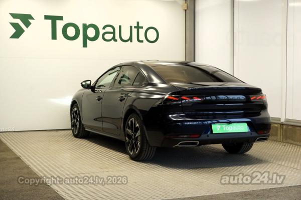 Blue Peugeot 508 2024 in Tallinn, with an engine capacity of 1.50 L and mileage of 25 thousand km for 24800 €, photo 3 on AUTOMOTO.COM.LV