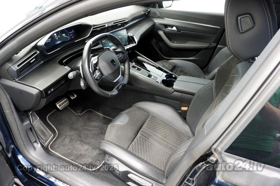 Blue Peugeot 508 2024 in Tallinn, with an engine capacity of 1.50 L and mileage of 25 thousand km for 24800 €, photo 5 on AUTOMOTO.COM.LV