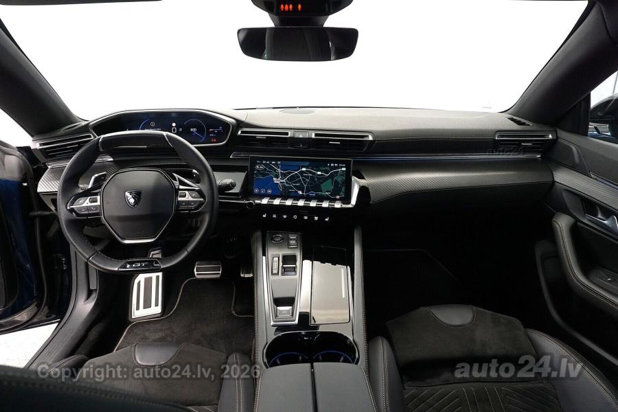 Blue Peugeot 508 2024 in Tallinn, with an engine capacity of 1.50 L and mileage of 25 thousand km for 24800 €, photo 6 on AUTOMOTO.COM.LV