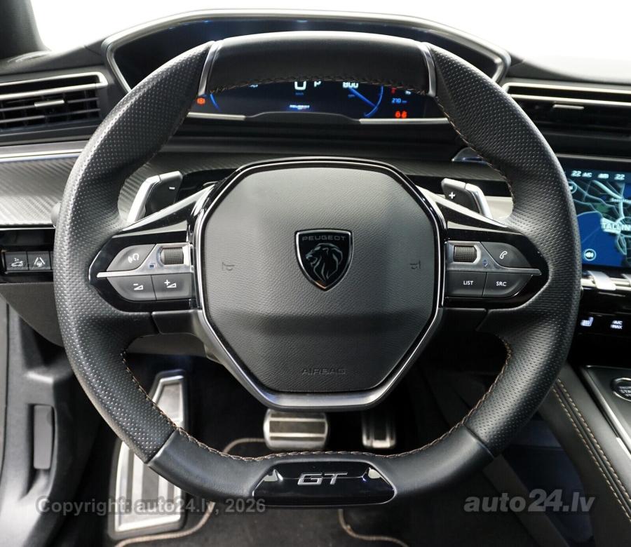 Blue Peugeot 508 2024 in Tallinn, with an engine capacity of 1.50 L and mileage of 25 thousand km for 24800 €, photo 10 on AUTOMOTO.COM.LV