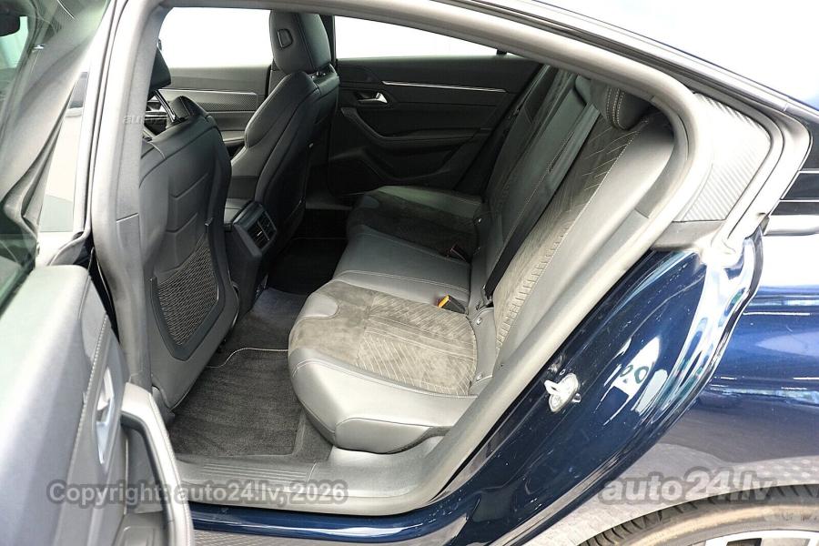 Blue Peugeot 508 2024 in Tallinn, with an engine capacity of 1.50 L and mileage of 25 thousand km for 24800 €, photo 11 on AUTOMOTO.COM.LV