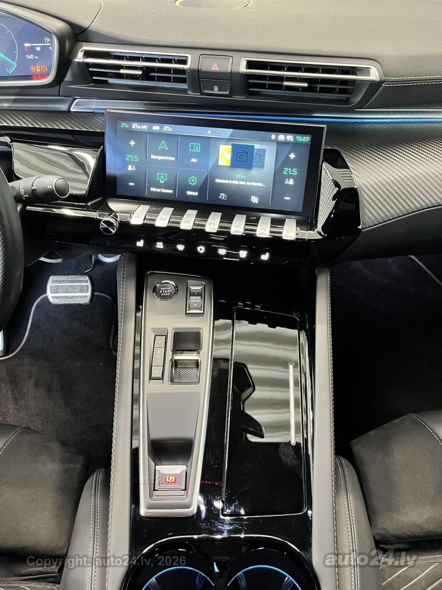 Zils Peugeot 508 2024 Tallina, ar dzinēja tilpumu 1.50 L un nobraukumu 0 tūkst. km par 24900 €, foto 16 vietnē AUTOMOTO.COM.LV