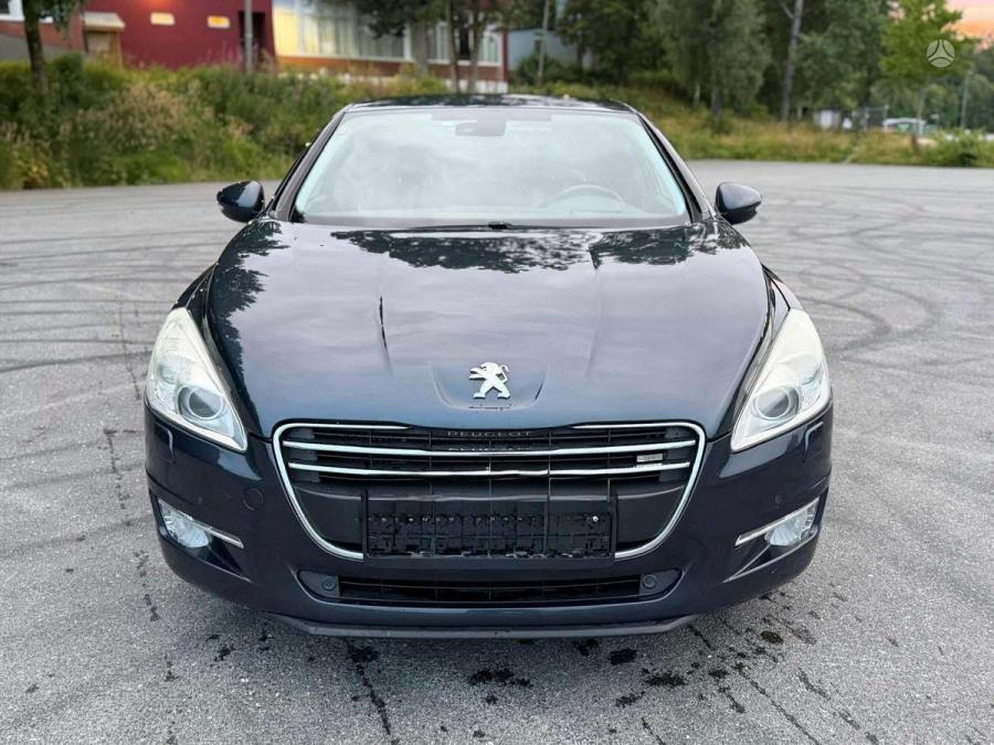 Blue Peugeot 508 2011 in Vilnius, with an engine capacity of 1.56 L and mileage of 0 thousand km for 3750 €, photo 3 on AUTOMOTO.COM.LV