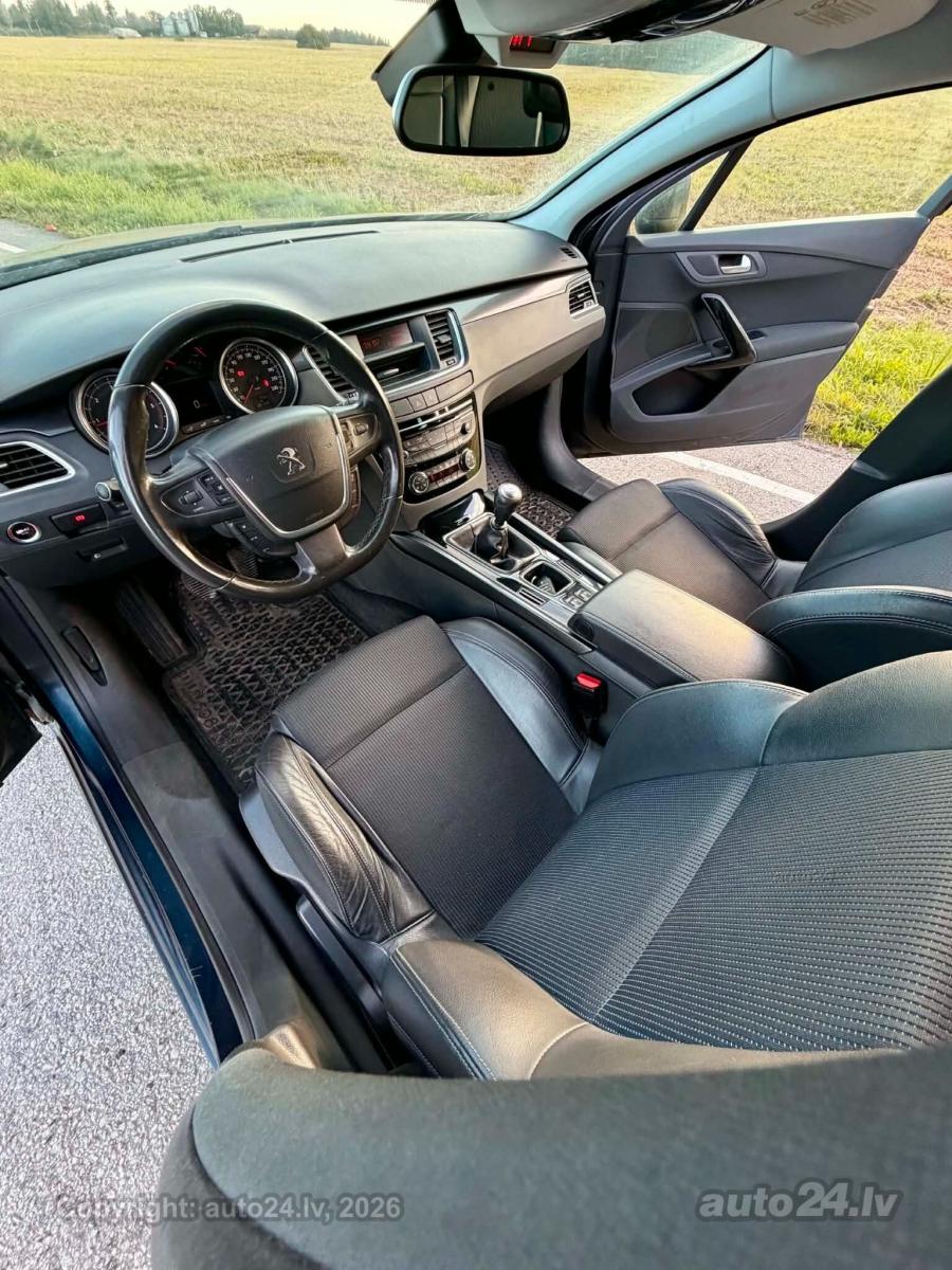 Blue Peugeot 508 2011 in Viljandi, with an engine capacity of 2.00 L and mileage of 259 thousand km for 4500 €, photo 7 on AUTOMOTO.COM.LV