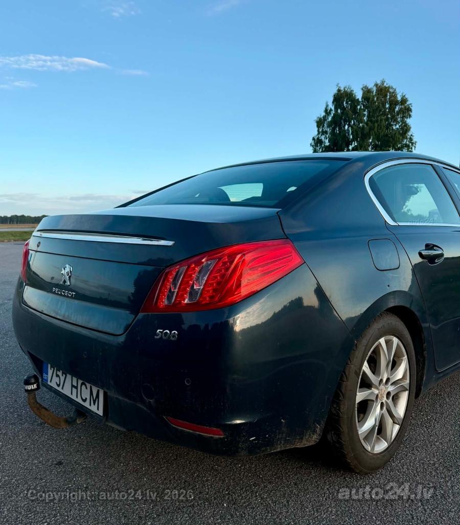 Blue Peugeot 508 2011 in Viljandi, with an engine capacity of 2.00 L and mileage of 259 thousand km for 4500 €, photo 8 on AUTOMOTO.COM.LV