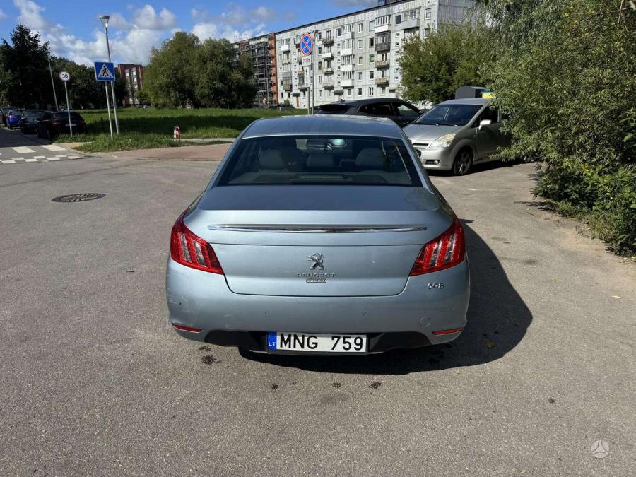 Zils Peugeot 508 2011 Klaipėda, ar dzinēja tilpumu 1.56 L un nobraukumu 380 tūkst. km par 3200 €, foto 9 vietnē AUTOMOTO.COM.LV
