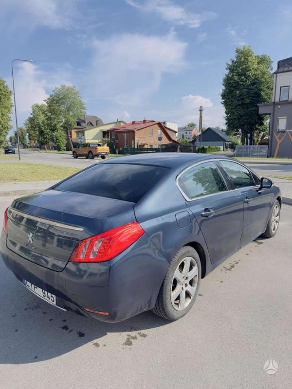 Zils Peugeot 508 2013 Kauņa, ar dzinēja tilpumu 2.00 L un nobraukumu 236 tūkst. km par 2500 €, foto 4 vietnē AUTOMOTO.COM.LV