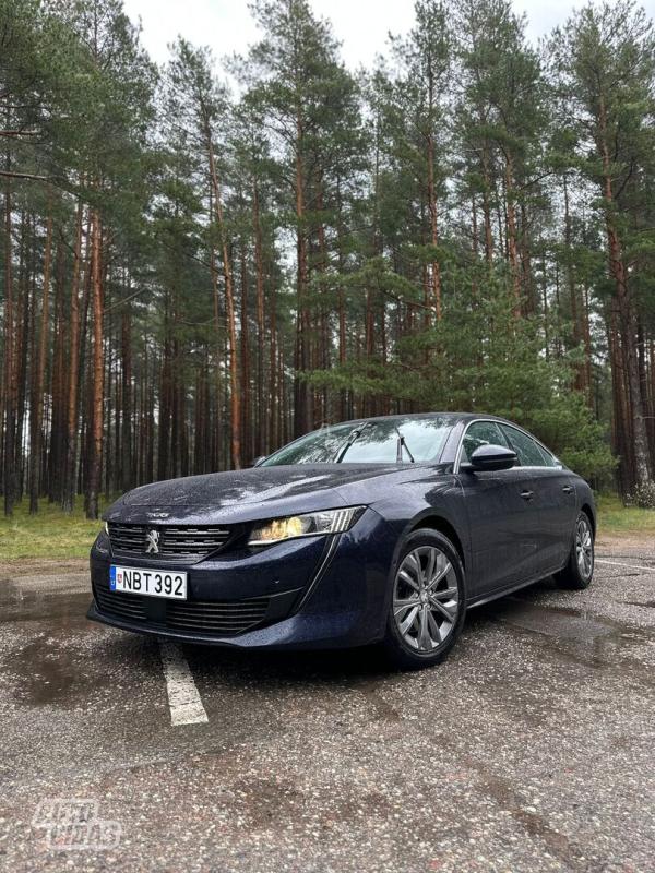 Blue Peugeot 508 2019 in Klaipeda, with an engine capacity of 2.00 L and mileage of 218 thousand km for 12250 €, photo 3 on AUTOMOTO.COM.LV