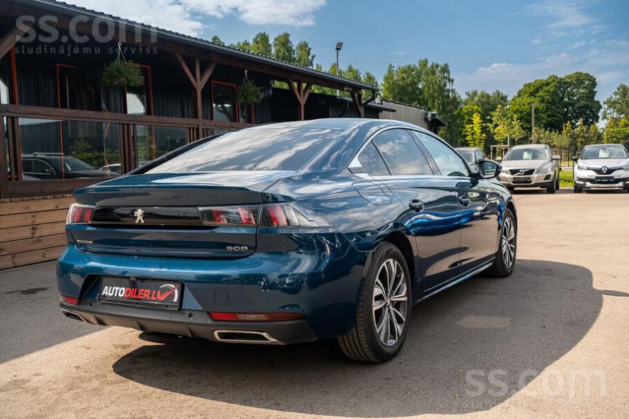 Синий Пежо 508 2019 в Рига, объемом двигателя 1.50 л и пробегом 0 тыс. км за 8850 €, фото 12 на AUTOMOTO.COM.LV