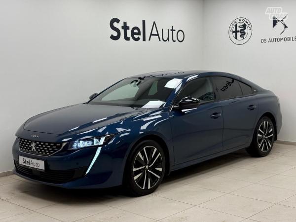 Blue Peugeot 508 2021 in Vilnius, with an engine capacity of 1.60 L and mileage of 107 thousand km for 19000 €, photo 1 on AUTOMOTO.COM.LV