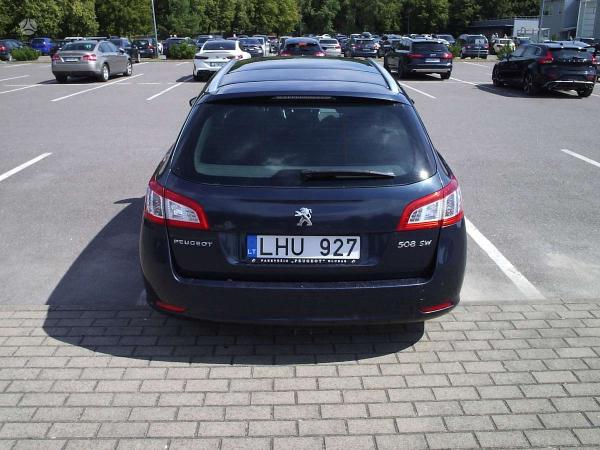 Blue Peugeot 508 2011 in Kaunas, with an engine capacity of 1.60 L and mileage of 267 thousand km for 1950 €, photo 2 on AUTOMOTO.COM.LV