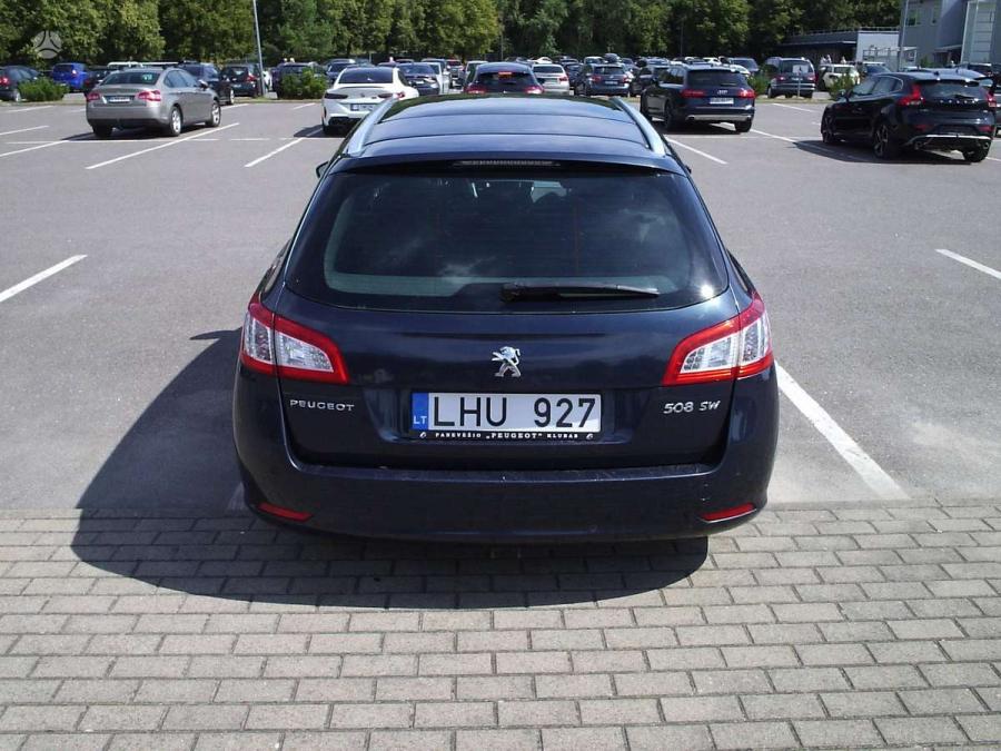 Zils Peugeot 508 2011 Kauņa, ar dzinēja tilpumu 1.60 L un nobraukumu 267 tūkst. km par 1950 €, foto 3 vietnē AUTOMOTO.COM.LV