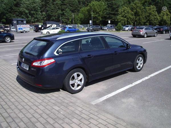 Blue Peugeot 508 2011 in Kaunas, with an engine capacity of 1.60 L and mileage of 267 thousand km for 1950 €, photo 7 on AUTOMOTO.COM.LV