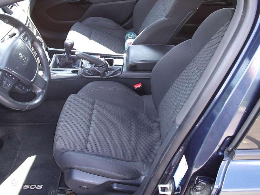 Zils Peugeot 508 2011 Kauņa, ar dzinēja tilpumu 1.60 L un nobraukumu 267 tūkst. km par 1950 €, foto 15 vietnē AUTOMOTO.COM.LV