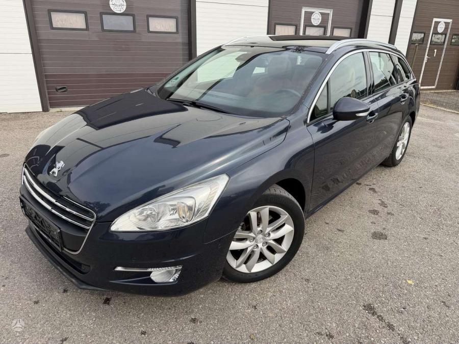 Blue Peugeot 508 2011 in Utena, with an engine capacity of 1.60 L and mileage of 177 thousand km for 3350 €, photo 1 on AUTOMOTO.COM.LV