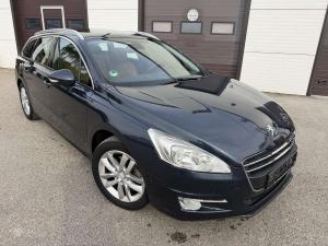 Blue Peugeot 508 2011 in Utena, with an engine capacity of 1.60 L and mileage of 177 thousand km for 3350 €, photo 3 on AUTOMOTO.COM.LV