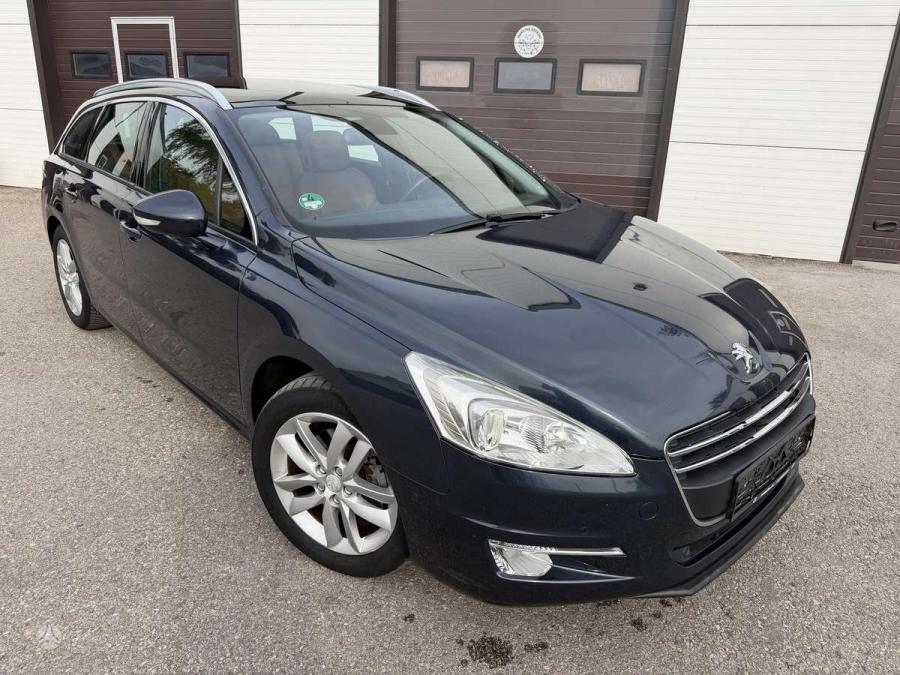 Blue Peugeot 508 2011 in Utena, with an engine capacity of 1.60 L and mileage of 177 thousand km for 3350 €, photo 3 on AUTOMOTO.COM.LV