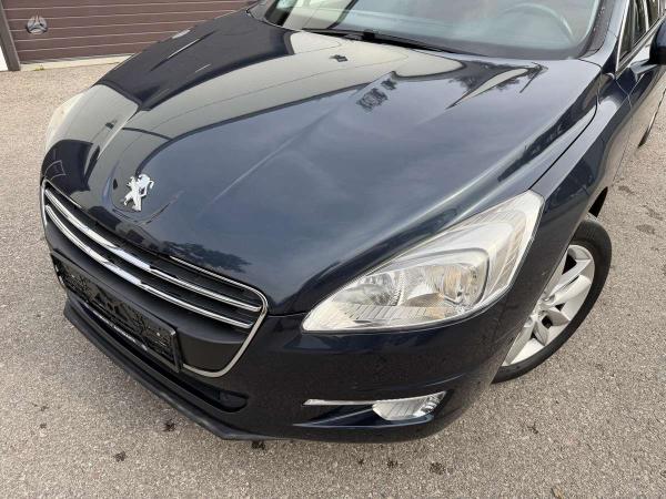 Blue Peugeot 508 2011 in Utena, with an engine capacity of 1.60 L and mileage of 177 thousand km for 3350 €, photo 6 on AUTOMOTO.COM.LV