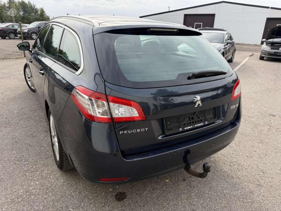 Blue Peugeot 508 2011 in Utena, with an engine capacity of 1.60 L and mileage of 177 thousand km for 3350 €, photo 12 on AUTOMOTO.COM.LV
