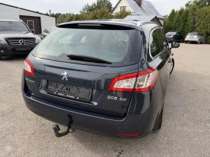 Blue Peugeot 508 2011 in Utena, with an engine capacity of 1.60 L and mileage of 177 thousand km for 3350 €, photo 13 on AUTOMOTO.COM.LV