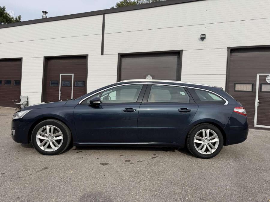 Blue Peugeot 508 2011 in Utena, with an engine capacity of 1.60 L and mileage of 177 thousand km for 3350 €, photo 18 on AUTOMOTO.COM.LV