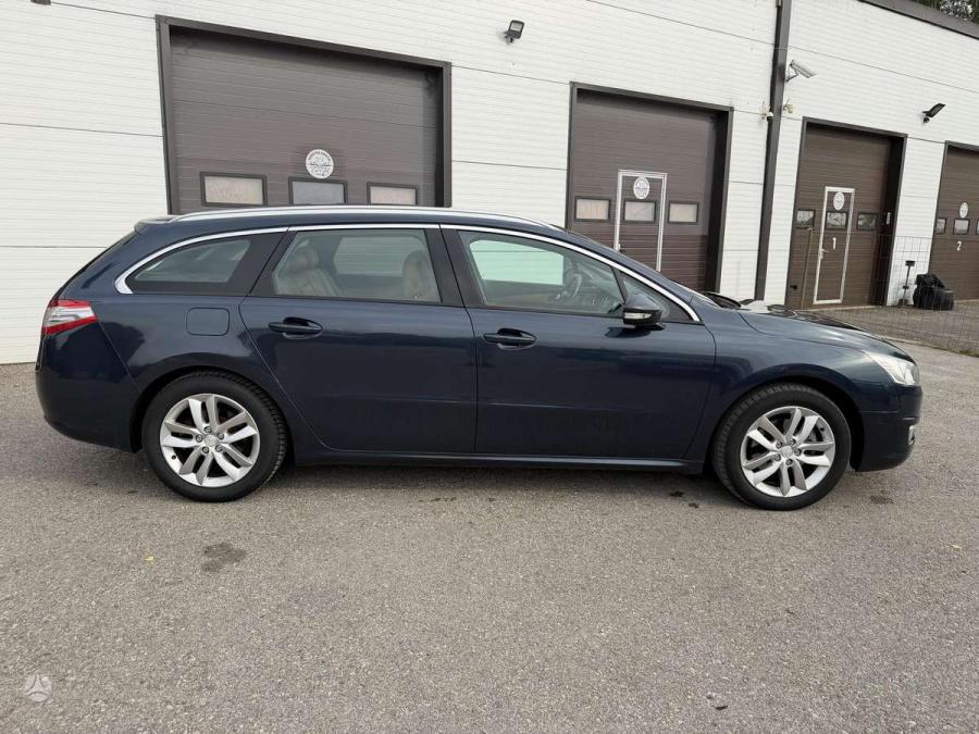 Blue Peugeot 508 2011 in Utena, with an engine capacity of 1.60 L and mileage of 177 thousand km for 3350 €, photo 19 on AUTOMOTO.COM.LV
