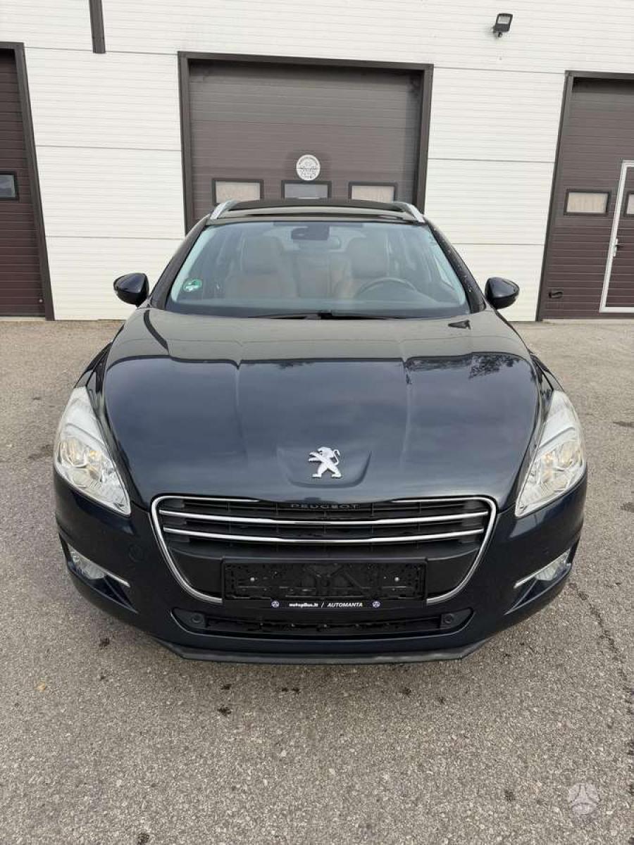 Blue Peugeot 508 2011 in Utena, with an engine capacity of 1.60 L and mileage of 177 thousand km for 3350 €, photo 20 on AUTOMOTO.COM.LV