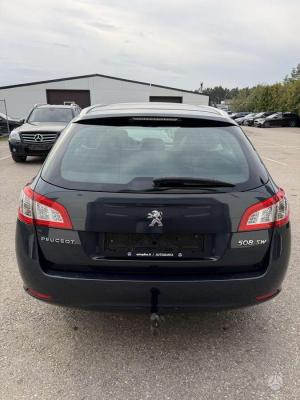 Blue Peugeot 508 2011 in Utena, with an engine capacity of 1.60 L and mileage of 177 thousand km for 3350 €, photo 21 on AUTOMOTO.COM.LV