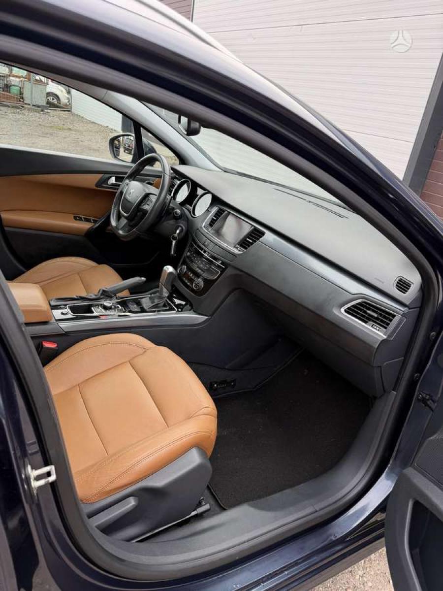 Blue Peugeot 508 2011 in Utena, with an engine capacity of 1.60 L and mileage of 177 thousand km for 3350 €, photo 30 on AUTOMOTO.COM.LV