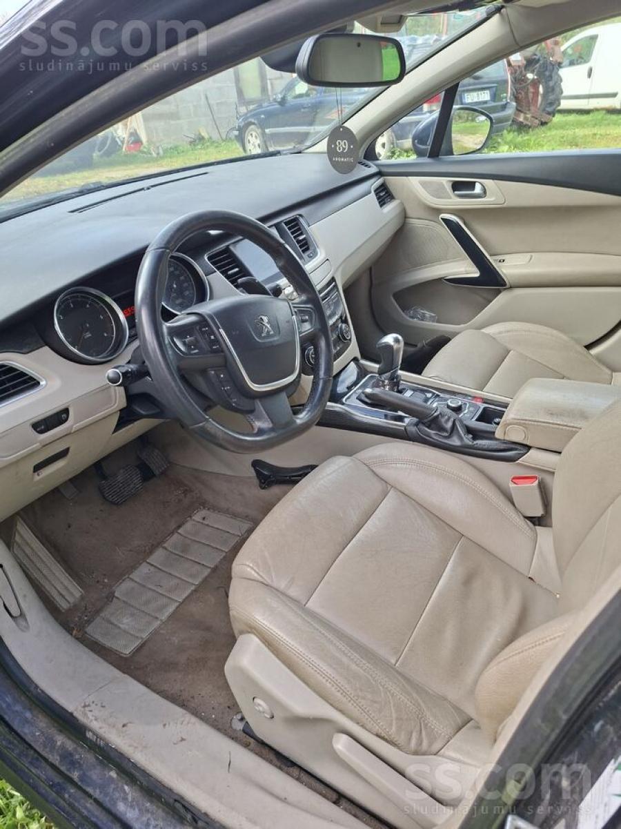 Zils Peugeot 508 2012 Rīga, ar dzinēja tilpumu 1.60 L un nobraukumu 355 tūkst. km par 2500 €, foto 5 vietnē AUTOMOTO.COM.LV