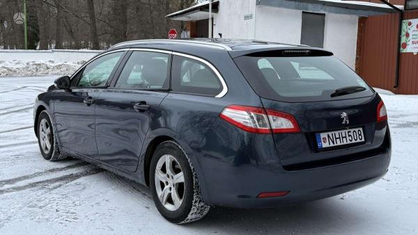 Blue Peugeot 508 2013 in Vilnius, with an engine capacity of 1.56 L and mileage of 287 thousand km for 2499 €, photo 3 on AUTOMOTO.COM.LV
