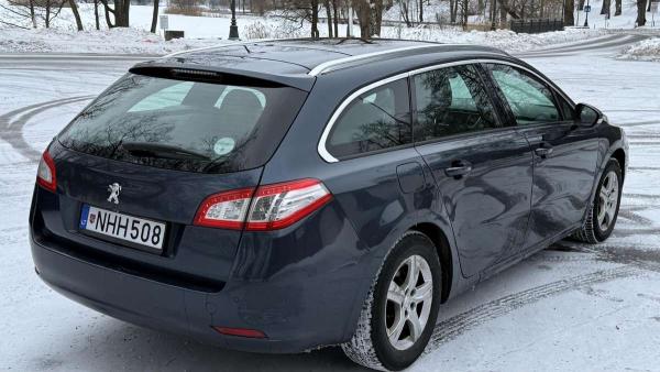 Blue Peugeot 508 2013 in Vilnius, with an engine capacity of 1.56 L and mileage of 287 thousand km for 2499 €, photo 5 on AUTOMOTO.COM.LV