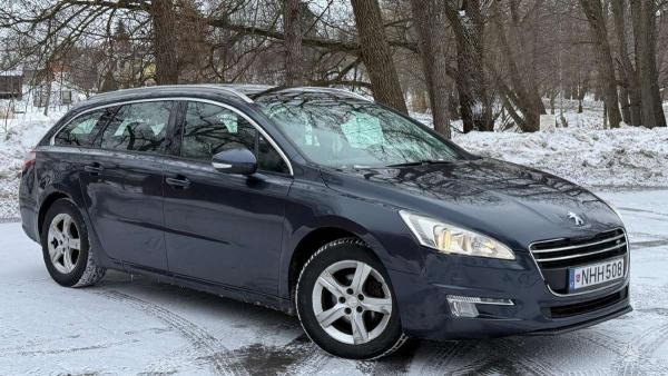 Blue Peugeot 508 2013 in Vilnius, with an engine capacity of 1.56 L and mileage of 287 thousand km for 2499 €, photo 6 on AUTOMOTO.COM.LV