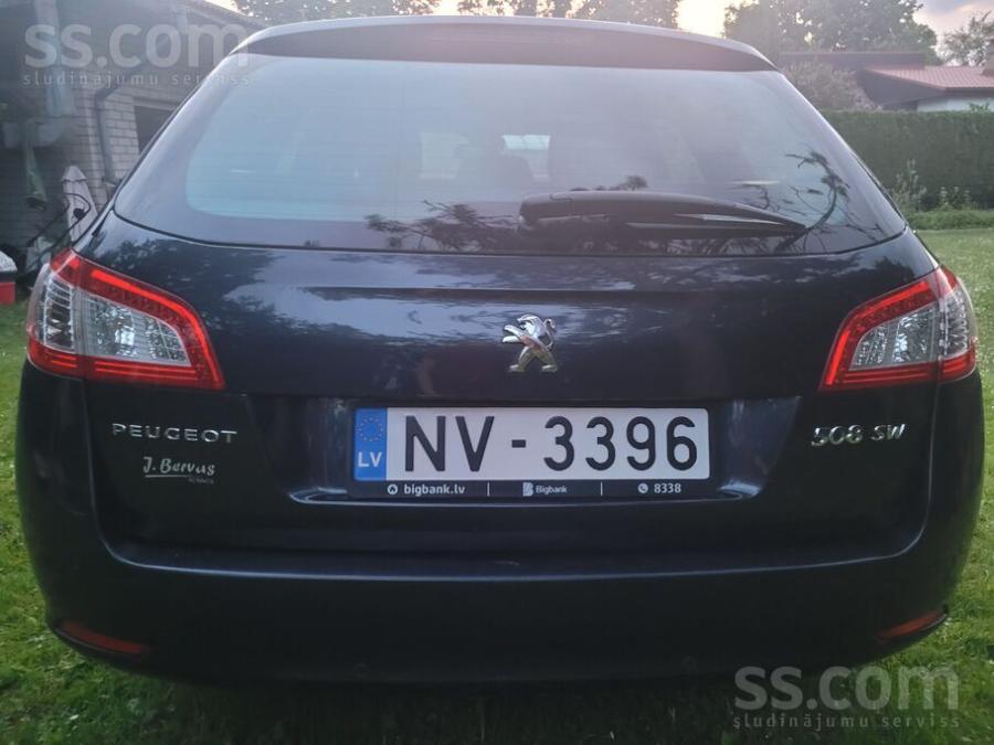 Zils Peugeot 508 2013 Ogre, ar dzinēja tilpumu 1.60 L un nobraukumu 285 tūkst. km par 5000 €, foto 5 vietnē AUTOMOTO.COM.LV