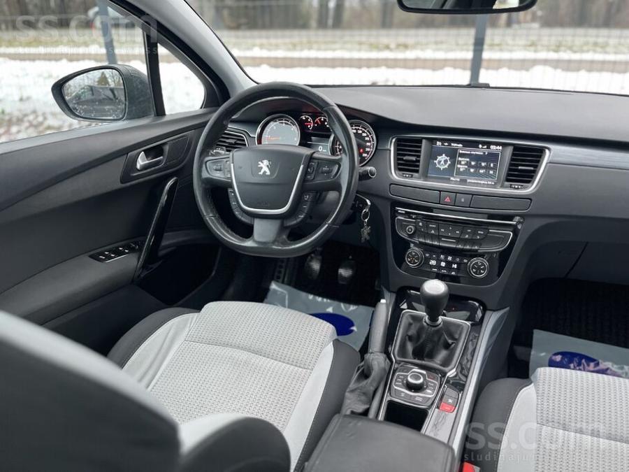 Blue Peugeot 508 2014 in Cesis, with an engine capacity of 2.00 L and mileage of 0 thousand km for 4900 €, photo 20 on AUTOMOTO.COM.LV