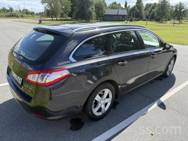 Blue Peugeot 508 2014 in Riga, with an engine capacity of 1.60 L and mileage of 279 thousand km for 3600 €, photo 5 on AUTOMOTO.COM.LV